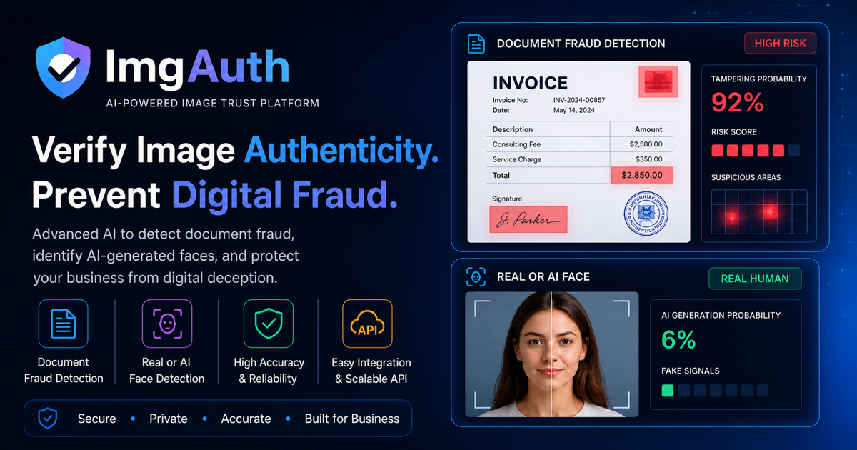 Image Authentication Platform